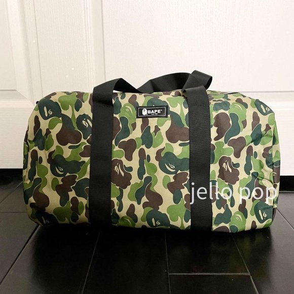 Bape | Bags | A Bathing Ape Bape Camo Duffel Gym Travel Bag | Poshmark